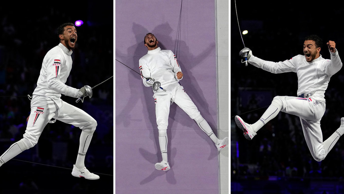 Paris Olympics 2024: Egypt fencer Mohamed El-Sayed incredible ...