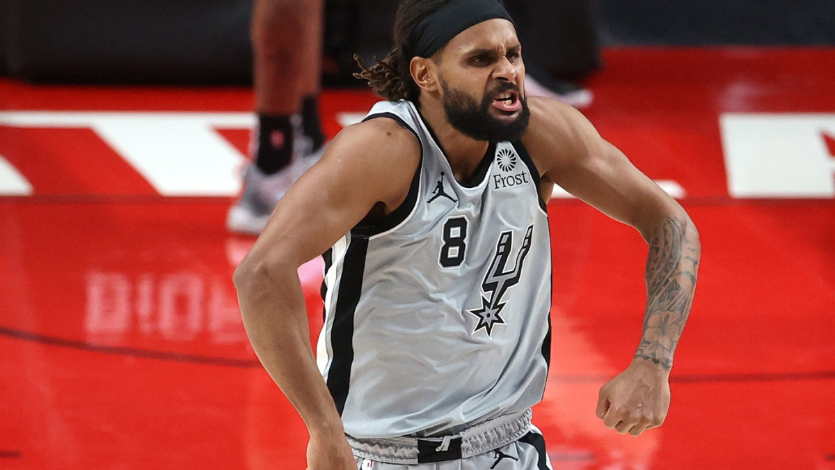 Patty Mills breaks NBA three-point record in Spurs win over Portland ...