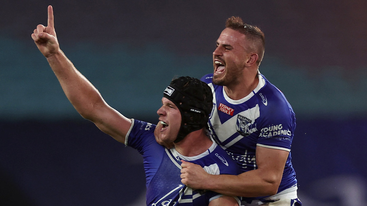 NRL news 2023: Bulldogs' Matt Burton kicks golden point field goal to ...