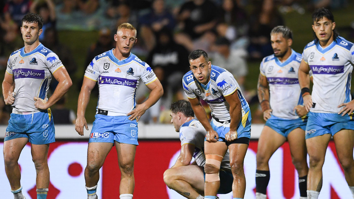 NRL 2022: Gold Coast Titans, Roosters, results, highlights, Justin ...