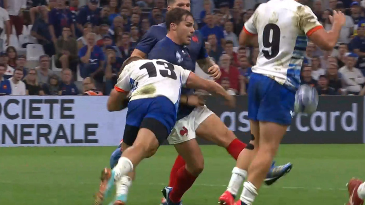 Rugby World Cup 2023 news: France v Namibia every try video highlights ...