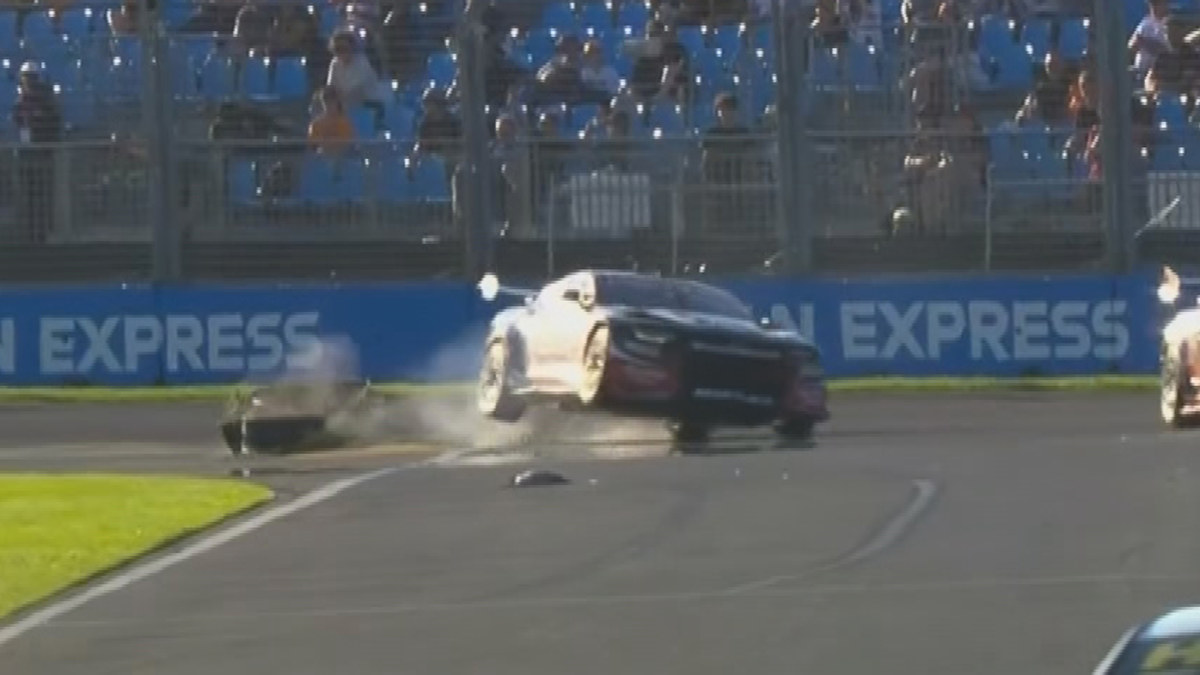 Supercars 2025: Broc Feeney leads Red Bull 1-2 in chaotic Australian ...