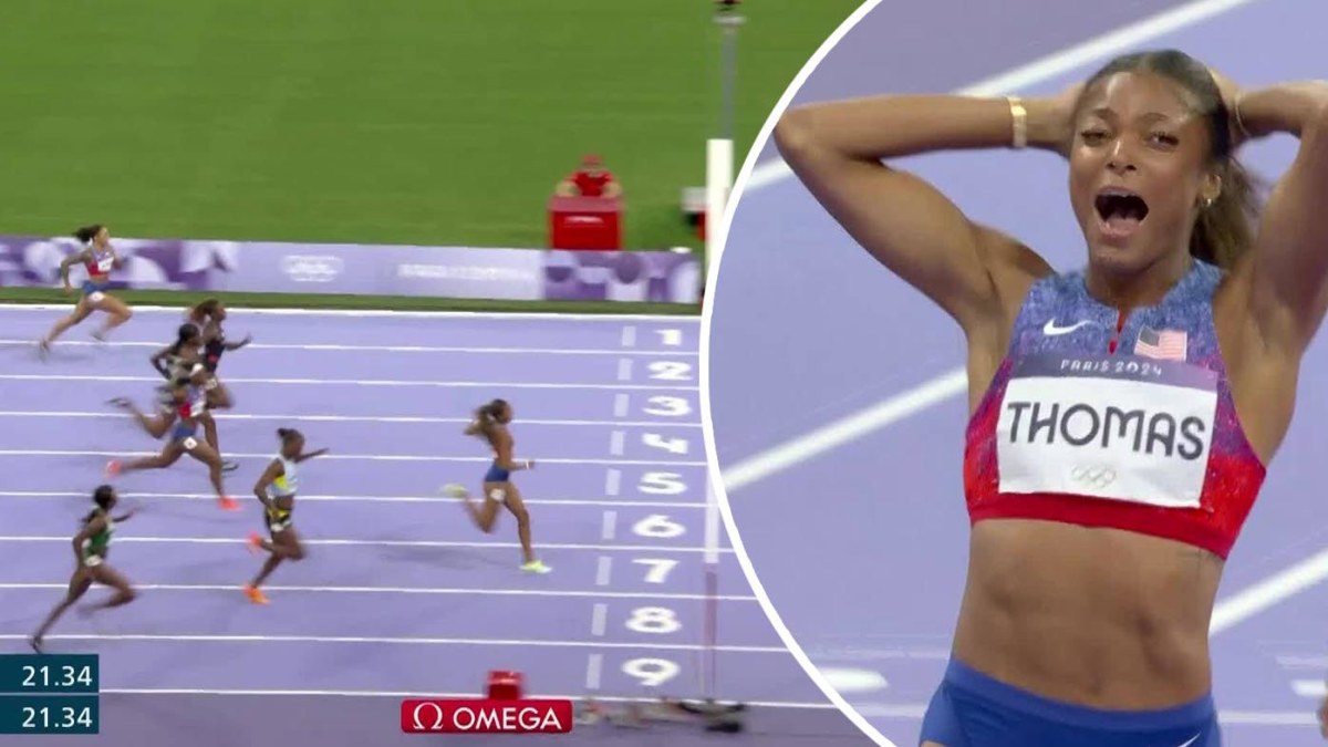 Paris Olympics 2024: Gabrielle Thomas of USA wins women's 200m gold ...