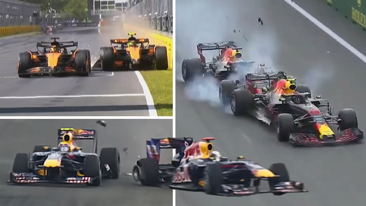 F1 news: List of F1 teammate collisions including ﻿Sebastian Vettel ...
