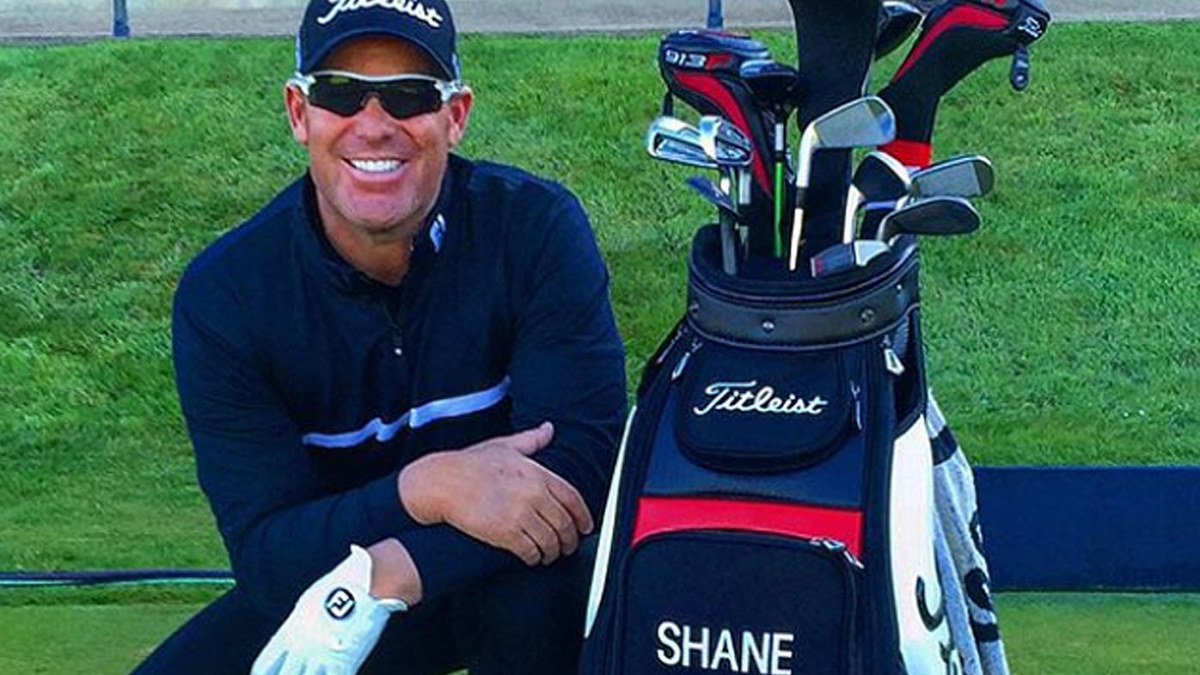 Cricket star Shane Warne shoots first ever hole-in-one at Augusta ...