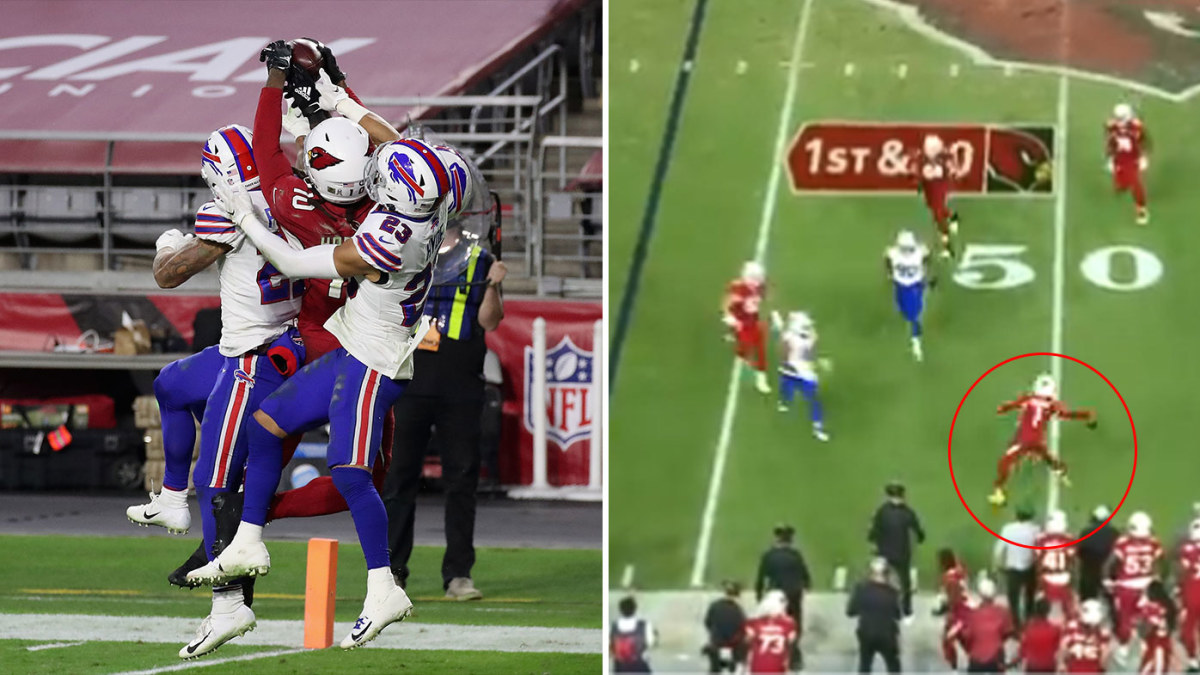 NFL: DeAndre Hopkins and Kyler Murray link up on Hail Mary play to win ...