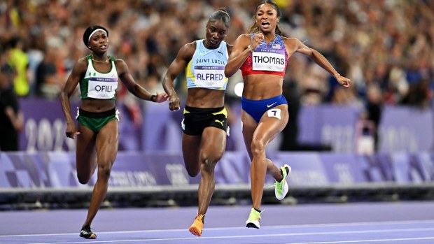 Paris Olympics 2024: Gabrielle Thomas of USA wins women's 200m gold ...