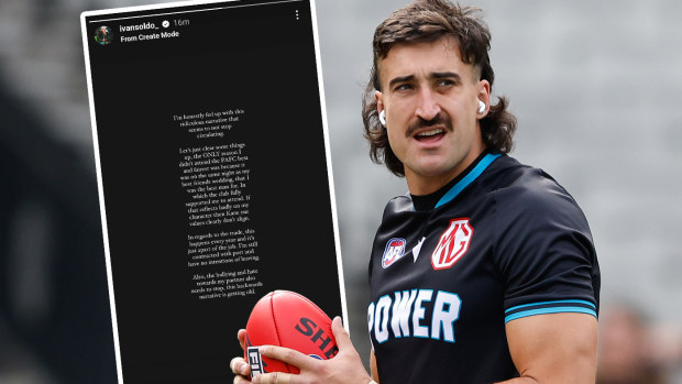 AFL trade news 2024: Ivan Soldo partner, girlfriend, explains Port ...