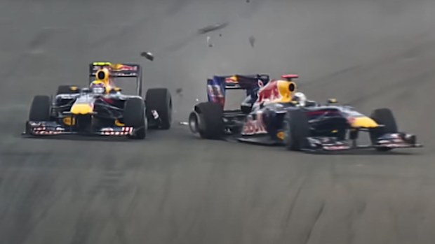 F1 news: List of F1 teammate collisions including ﻿Sebastian Vettel ...