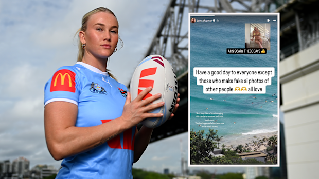NRLW news 2025 | NSW Origin star Jaime Chapman, deepfake AI attack ...