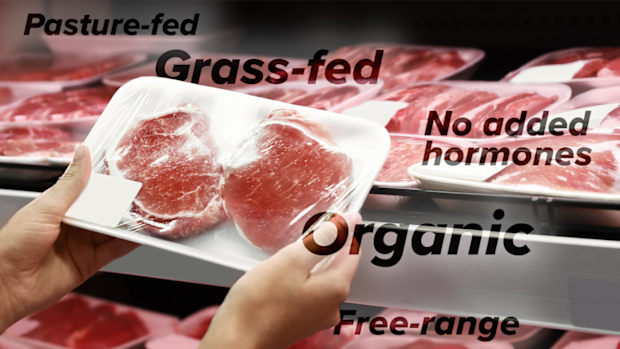 Organic or grass-fed: What is the difference between meat labelling ...