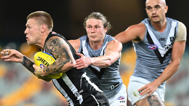 AFL: Eddie McGuire and Kane Cornes face off over Port Adelaide prison ...