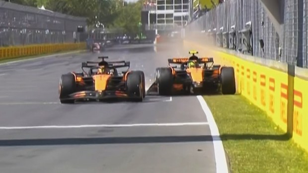 F1 2025 Canadian Grand Prix results: Lando Norris, Oscar Piastri crash, video, highlights ...