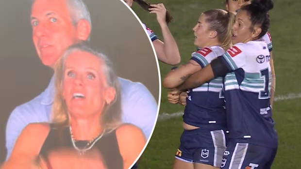 NRLW news 2025: Makenzie Weale and Tallisha Harden celebration ...