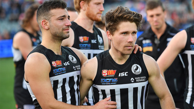 AFL: Eddie McGuire and Kane Cornes face off over Port Adelaide prison ...