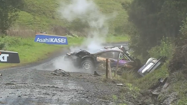 WRC news | Terrifying crash at brings Rally New Zealand to a halt