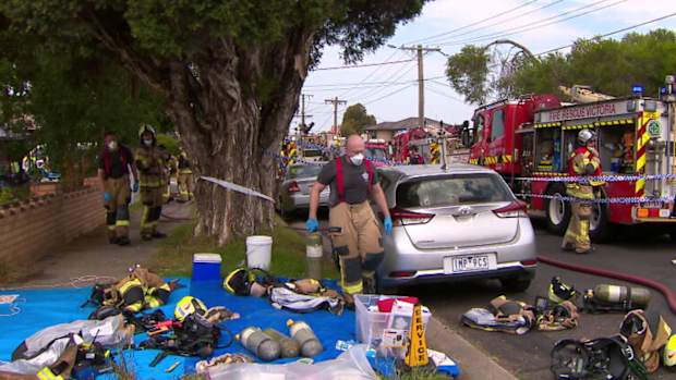 Fawkner fire: Three-year-old dead, man injured after house fire in ...