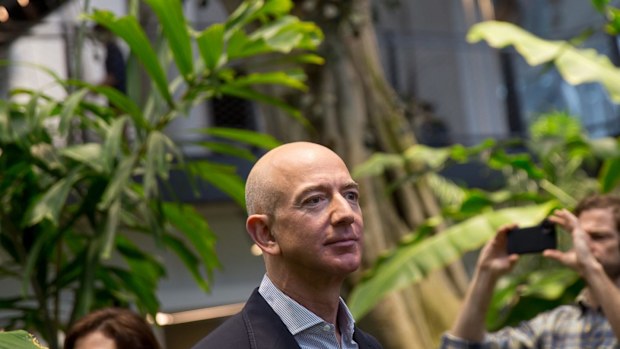 Jeff Bezos takes his robotic dog for a walk as Facebook crisis deepens