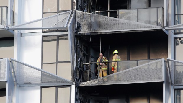 Two years after fire, Melbourne's Lacrosse building retains aluminium ...