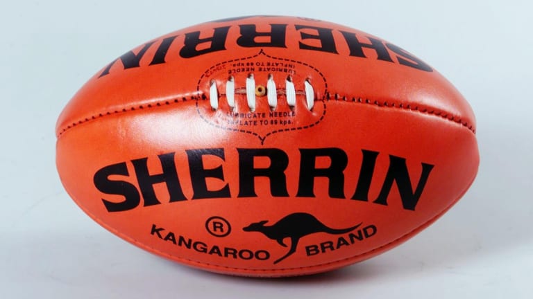 New balls, please: new Sherrin designed to fix AFL kicking