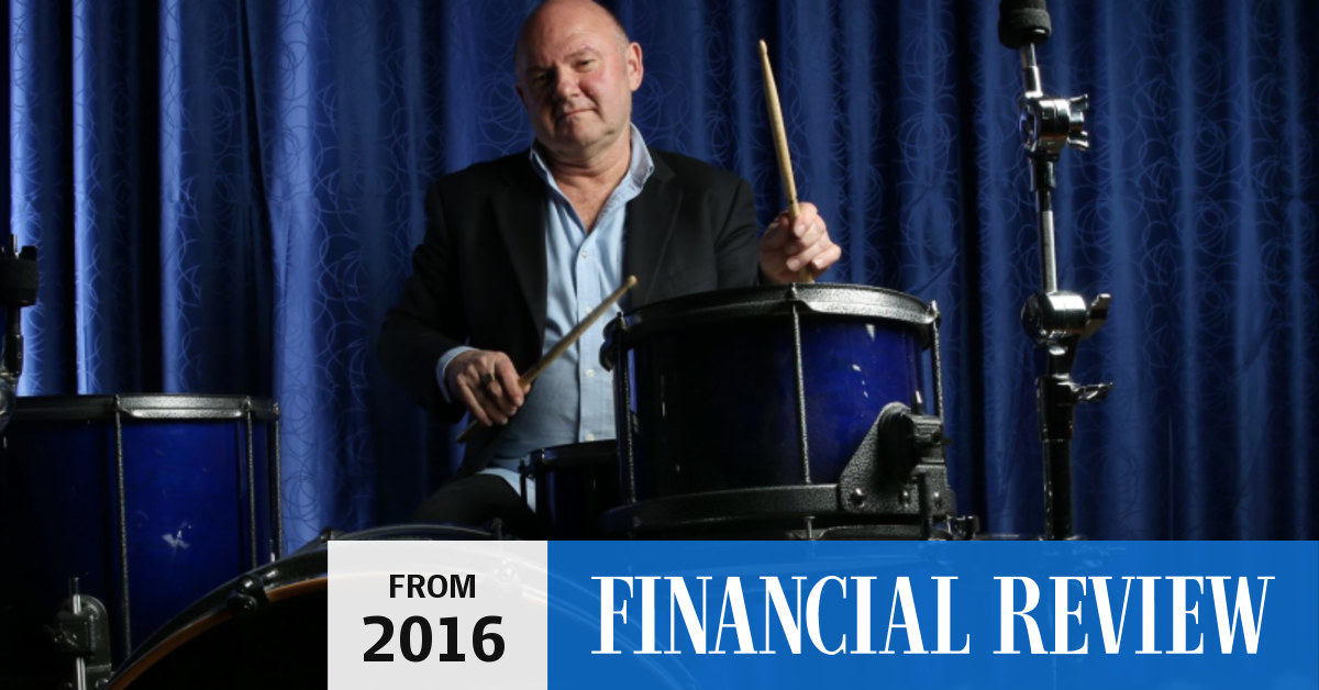 Men At Work's Jerry Speiser beats against business as usual