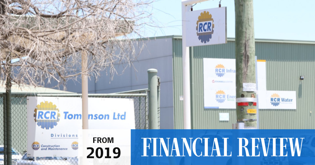 RCR Tomlinson Energy Service business sold to The Environmental Group