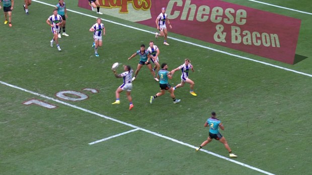 NRL news 2026: Knights defeat Titans at Magic Round; Dom Young chip-and ...