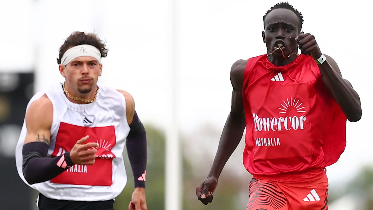 Gout Gout, Lachlan Kennedy Stawell Gift 2025 semi-final exits ...