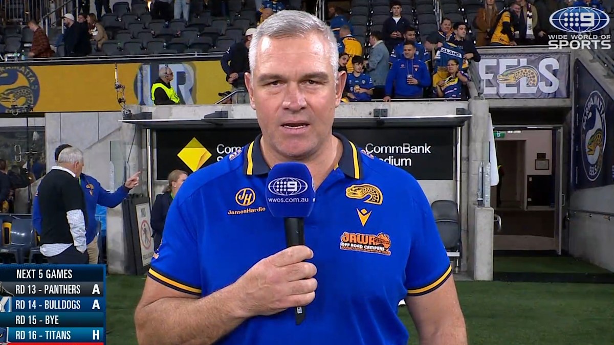 NRL news 2025: Parramatta Eels coach Jason Ryles praises Dylan Brown's ...