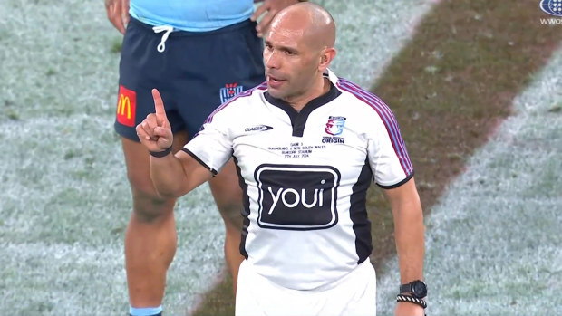 State of Origin 2024 news, referee Ashley Klein penalty try moment ...