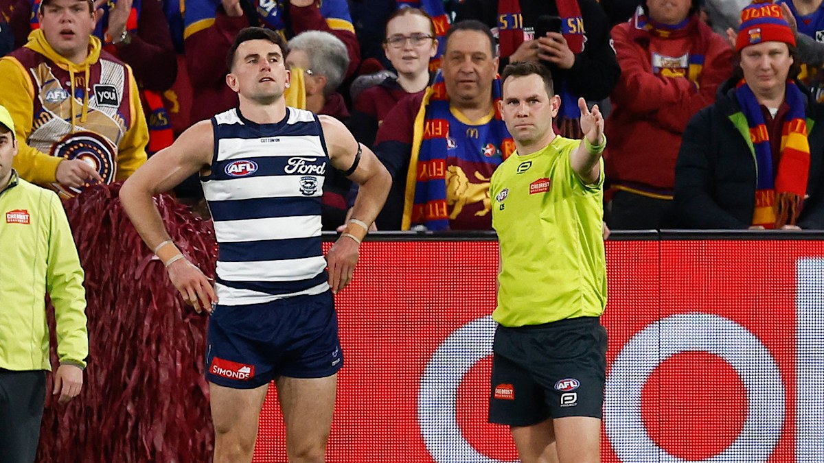 AFL News 2025: Umpire dumped from finals after controversial Cam Rayner ...