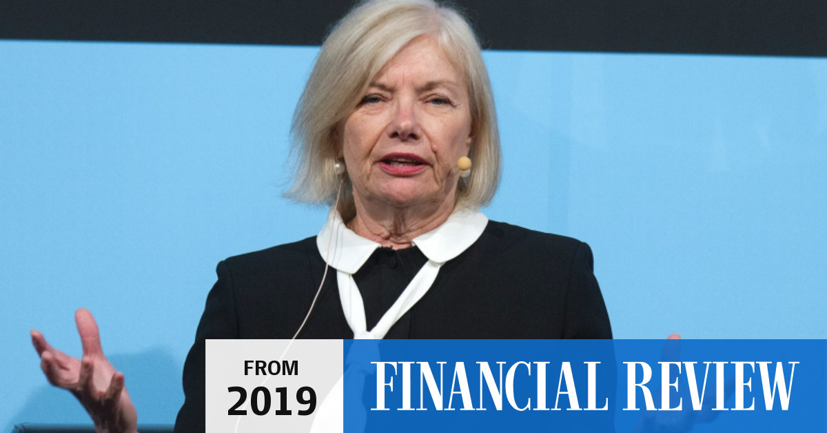 Stop playing politics with super, AustralianSuper's Heather Ridout ...