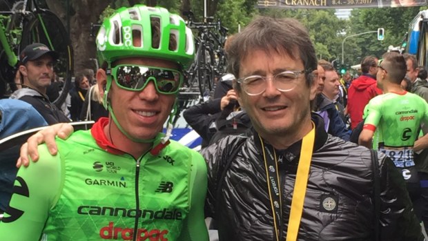 The Australian businessman who could win the Tour de France