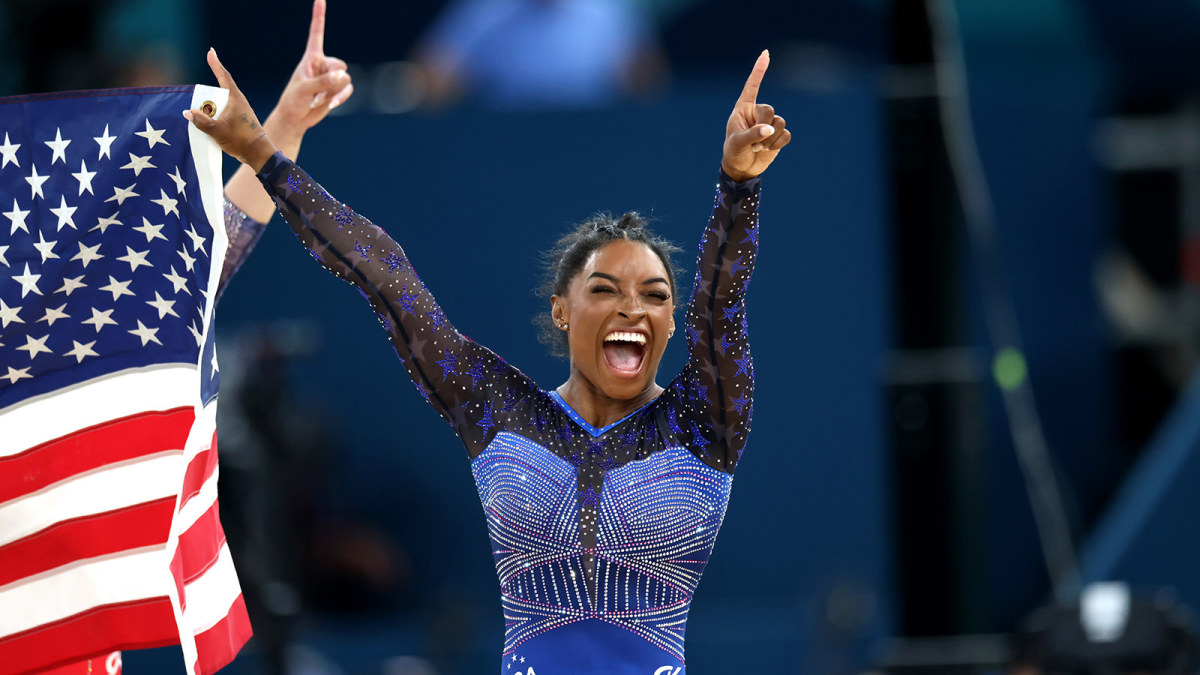 Paris Olympics 2024: 'She is back': Simone Biles claims gold in artistic gymnastics all-around final