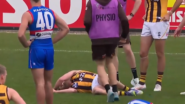 AFL news 2025: VFL finals, Hawthorn Hawks, retiring Luke Breust suffers ...