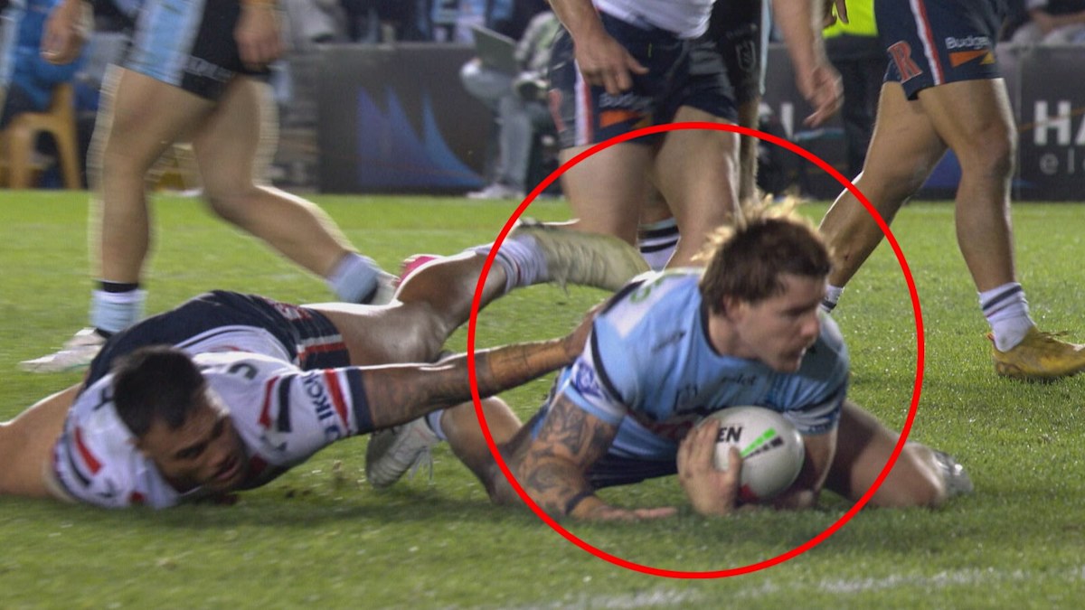 NRL news 2025: Cronulla Sharks defeat Sydney Roosters, Billy Burns try ...