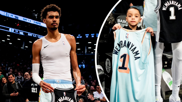 NBA news 2025: Victor Wembanyama jersey sells for $115,000 after swap with young fan