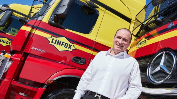 'We will be the first mover' on electric trucks, says Linfox chairman ...