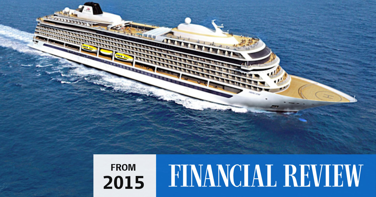 Viking Cruises' first ocean liner makes stately entrance