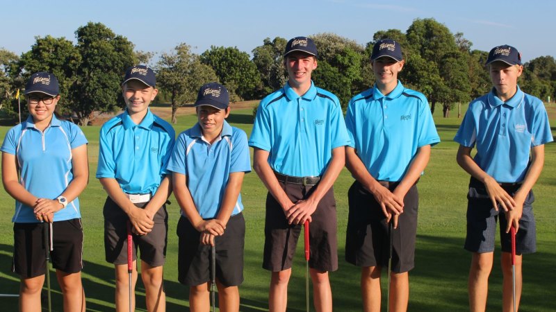 Lachlan Chamberlain leads Federal Golf Club to junior state pennants title