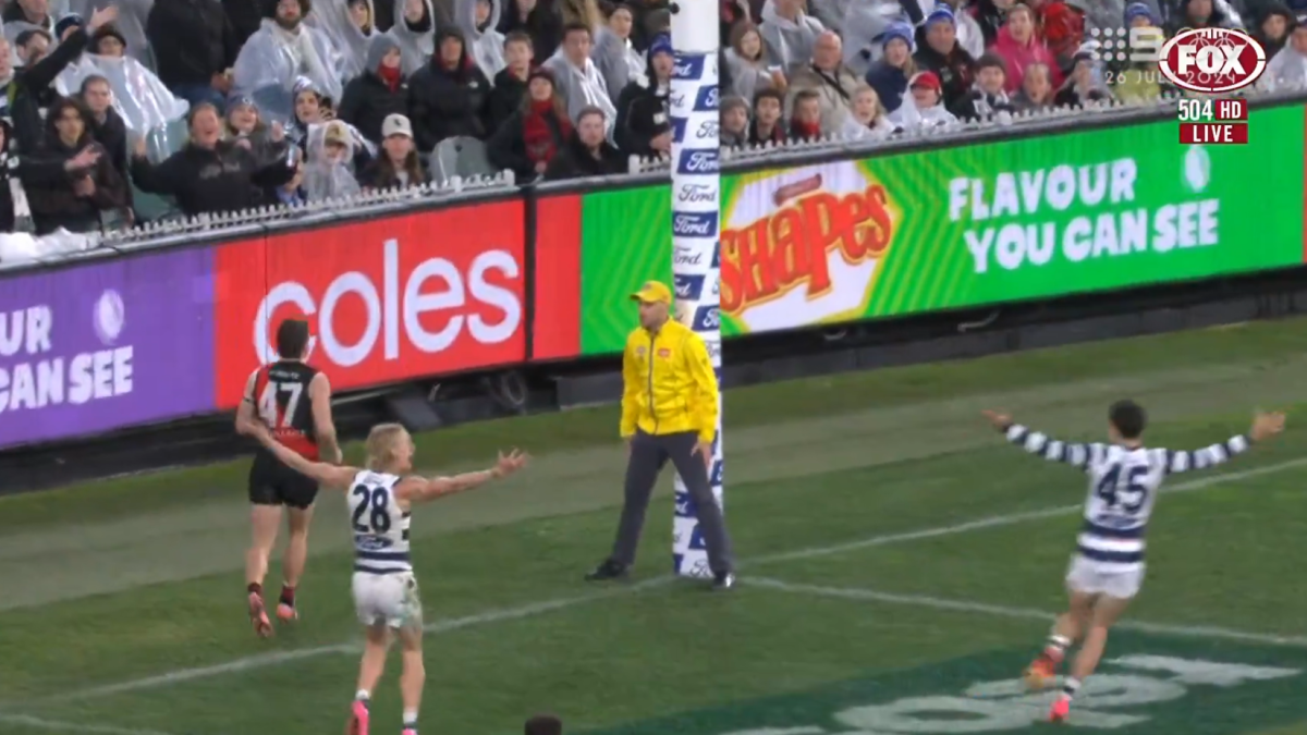 AFL News 2024: Essendon loss to Geelong, controversial umpiring ...