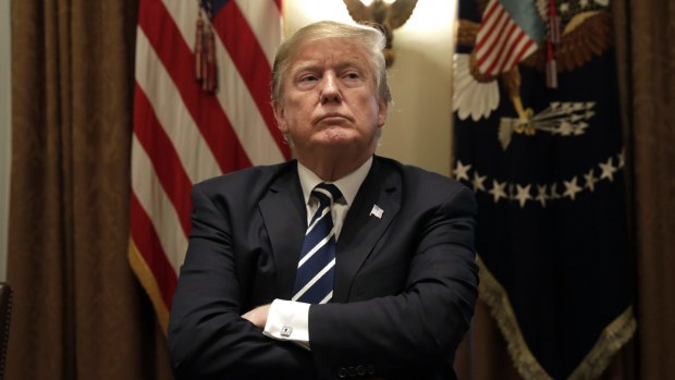 How President Donald Trump retreats: Grudging apologies plus a wink and ...