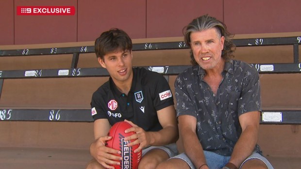 Tom Cochrane AFL: Power rookie reveals battle with Tourette's, AFL ...