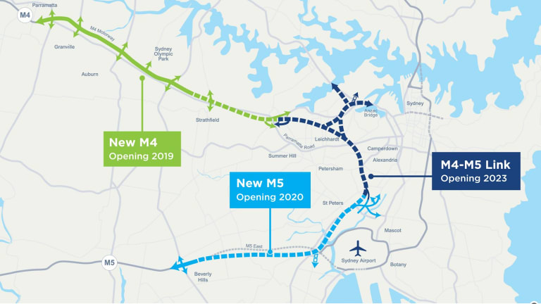 Opening of Sydney's M4 motorway to ease congestion but it comes at a price