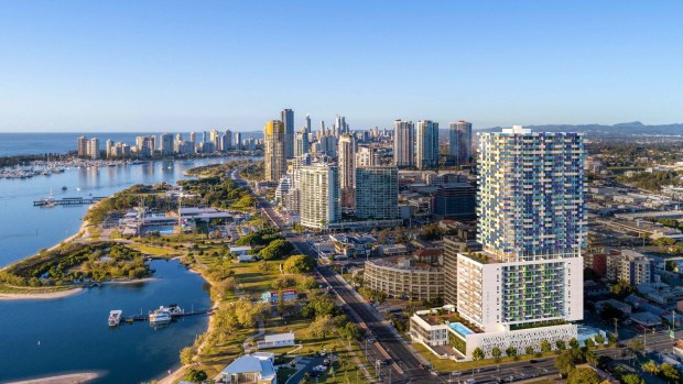 Phillip Usher Constructions to sell a 279-apartment tower on the Gold Coast