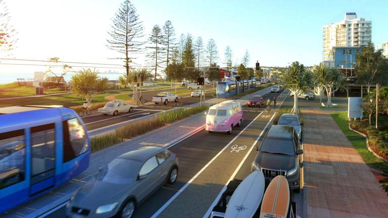 Sunshine Coast's light rail route chosen by residents