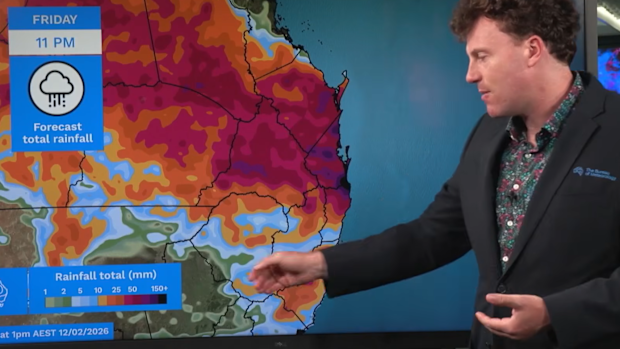Queensland weather: Bureau of Meteorology defends rain forecast in ...