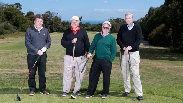 Tony Barber plays a round at Frankston Golf Club