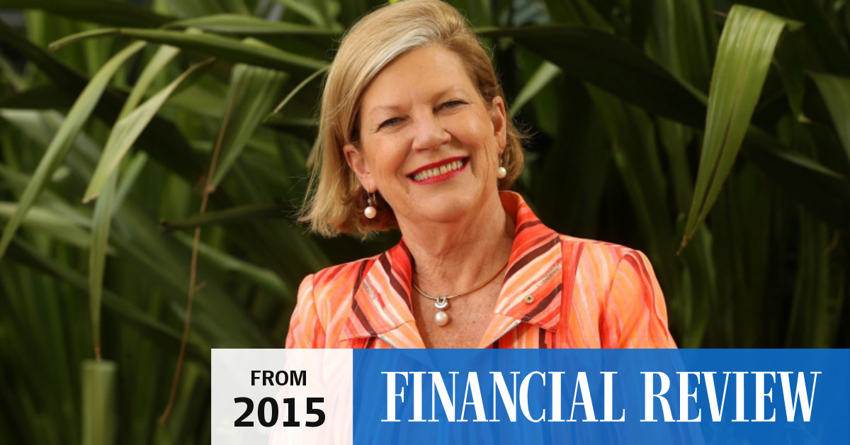 How 2015 Woman of Influence, Ann Sherry of Carnival, changed Westpac