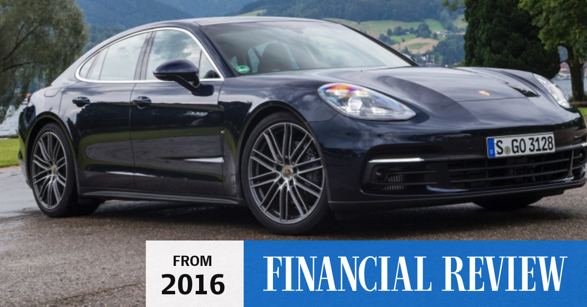 New Porsche Panamera second-gen looks streamlined and smaller, but it's ...